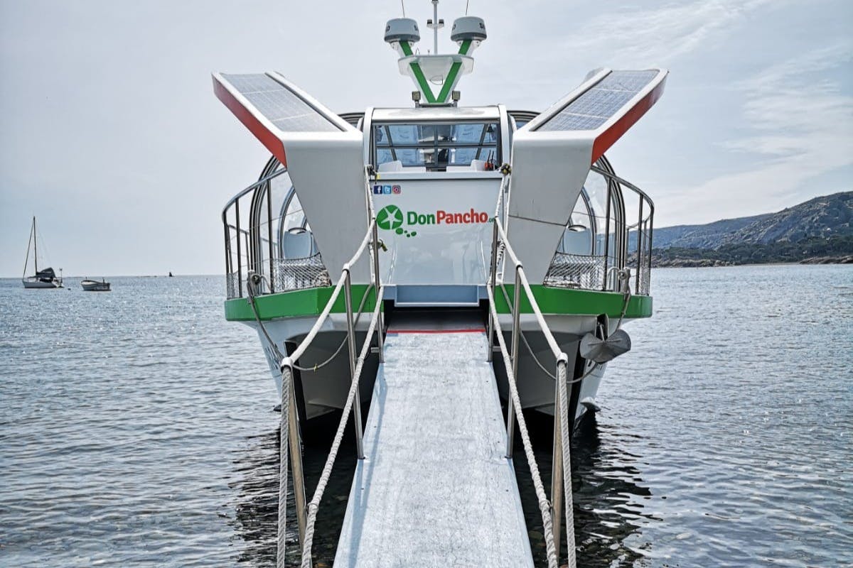 Glass bottom Boat Trip to Cala Murtra from Roses