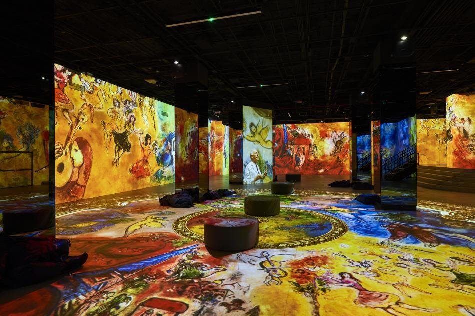 Hall Des Lumires Chagall Paris New York - UNATION
