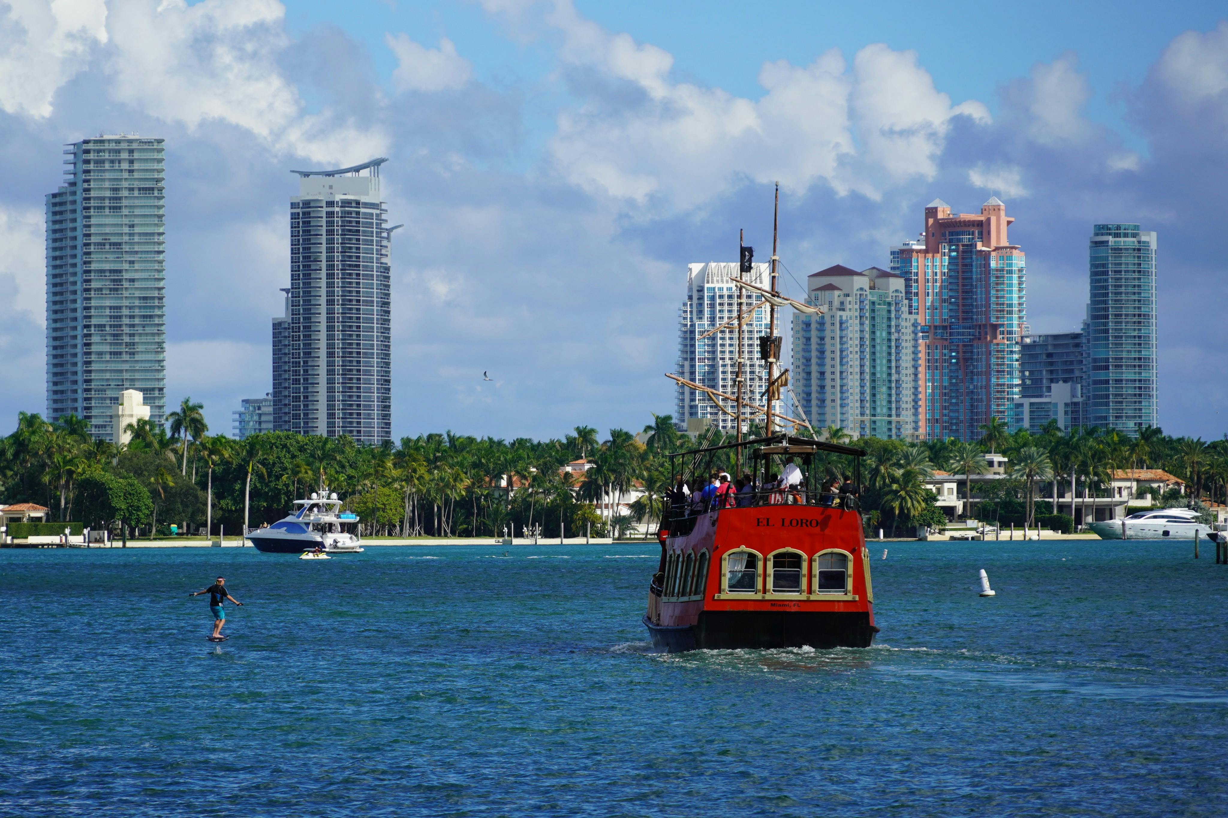 Miami: Pirate Boat Sightseeing Cruise