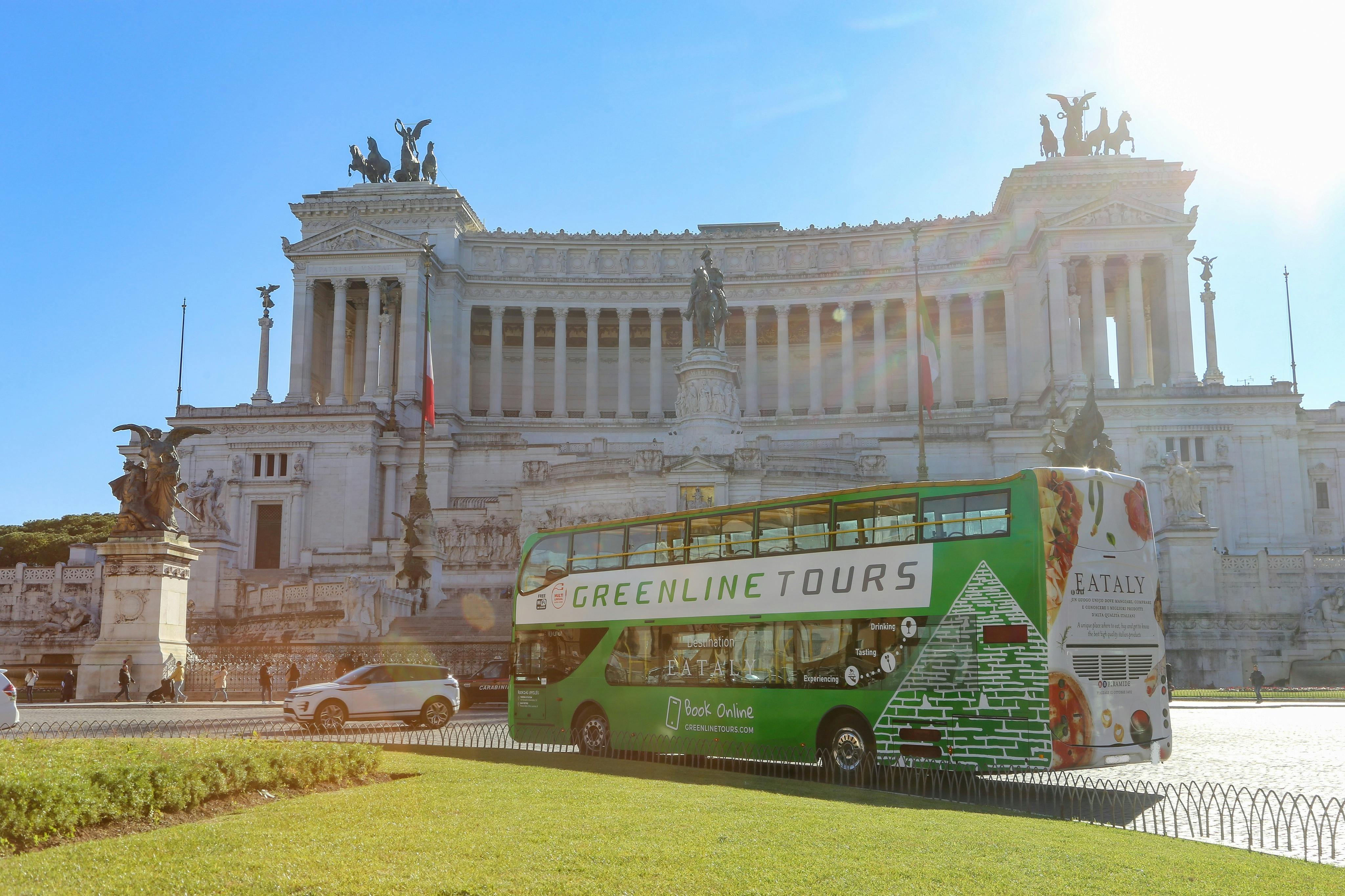 Green Line Tours Rome: Hop-on Hop-off Bus Tour
