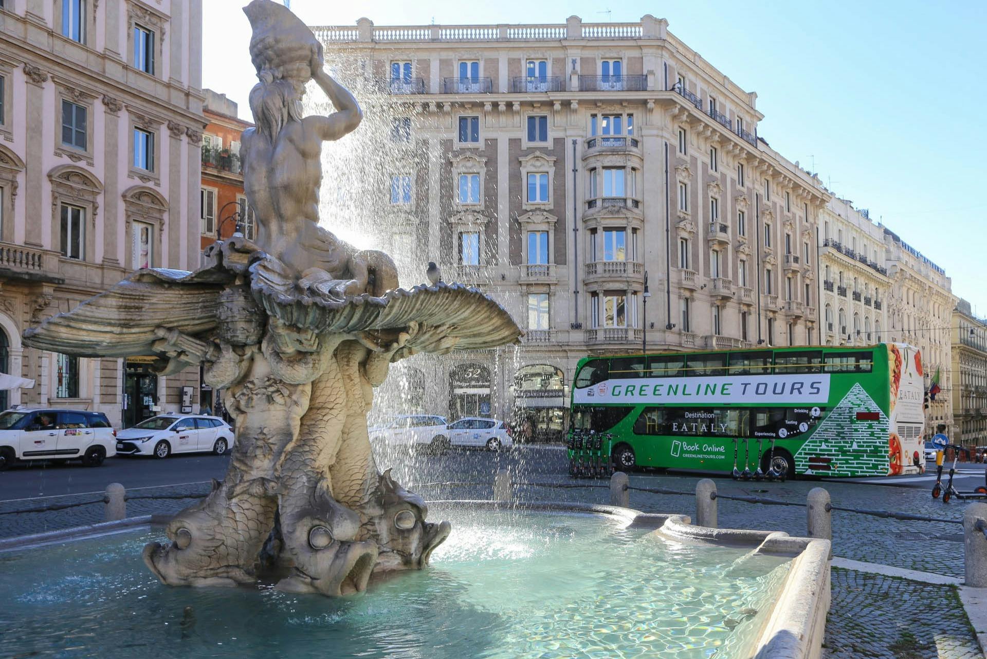 Hydromania: Open Date Ticket + 1-Day Rome Bus Tour