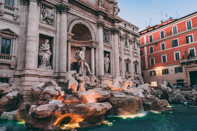 Fontaine de Trevi : Billet d'entrée + visite guidée à pied de la ville ...