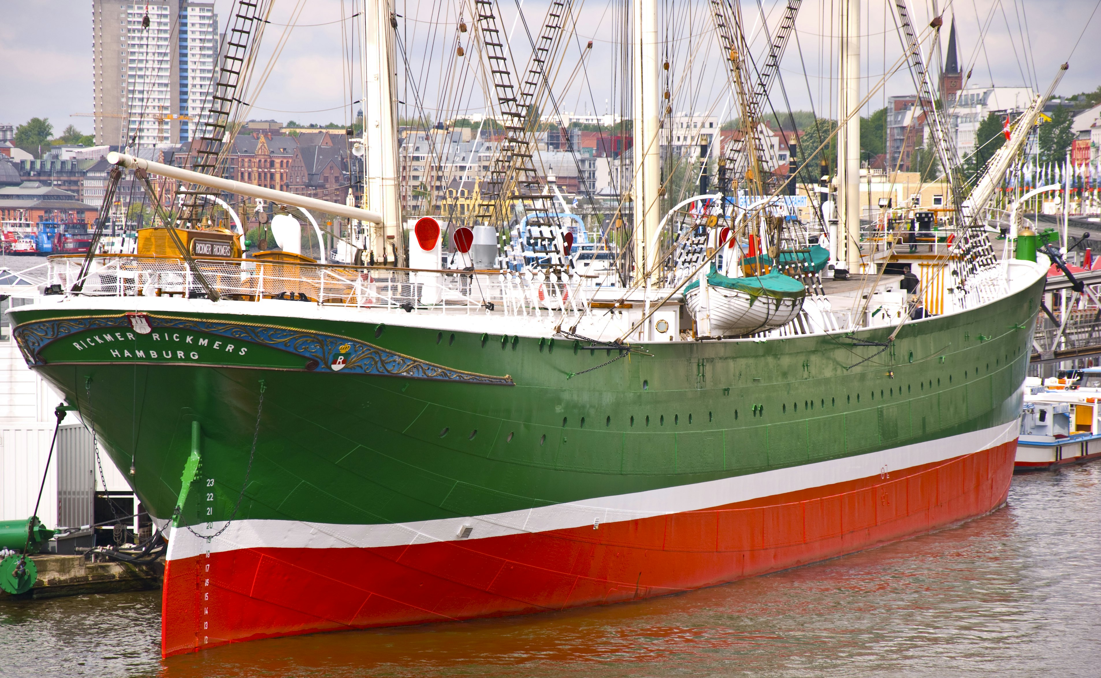 Museumsschiff RICKMER RICKMERS-Tickets | Hamburg