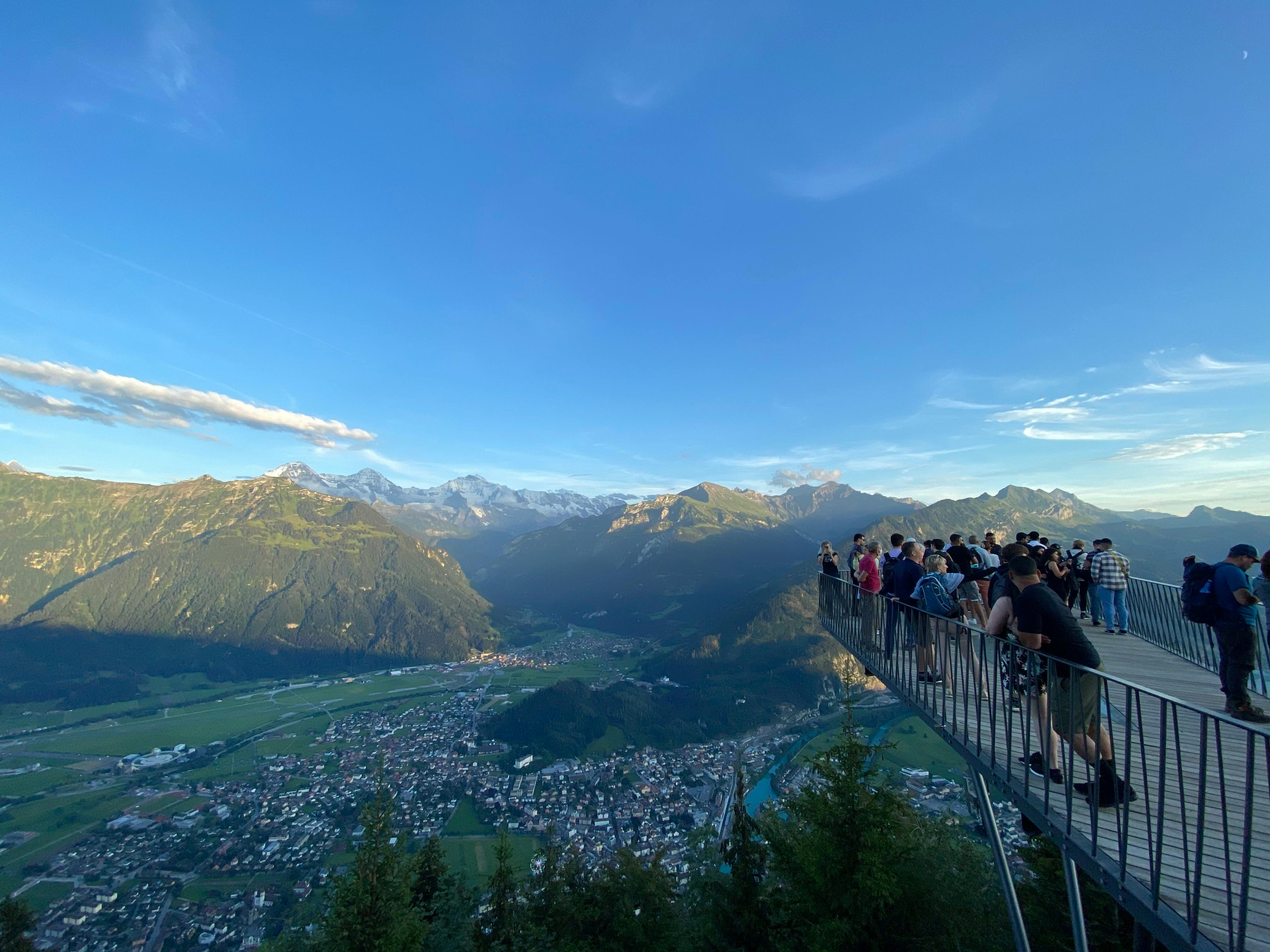 Jungfrau: Funicular Ride Interlaken East & Harder Kulm