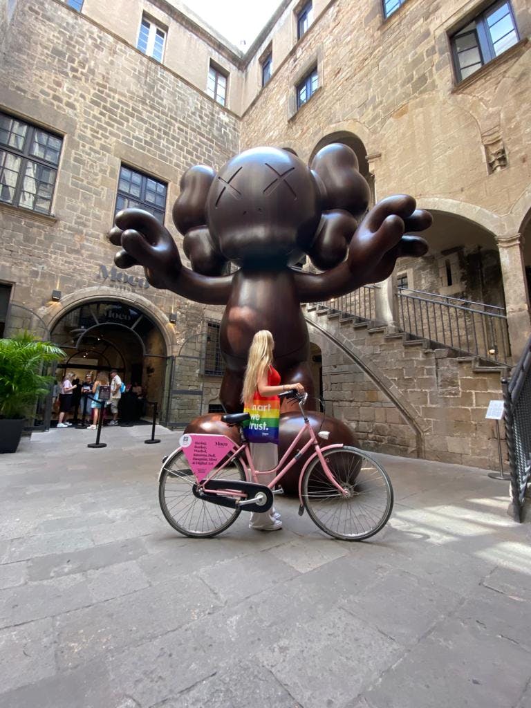 Muzeum MOCO w Barcelonie: bilet na wycieczkę rowerową Street Art