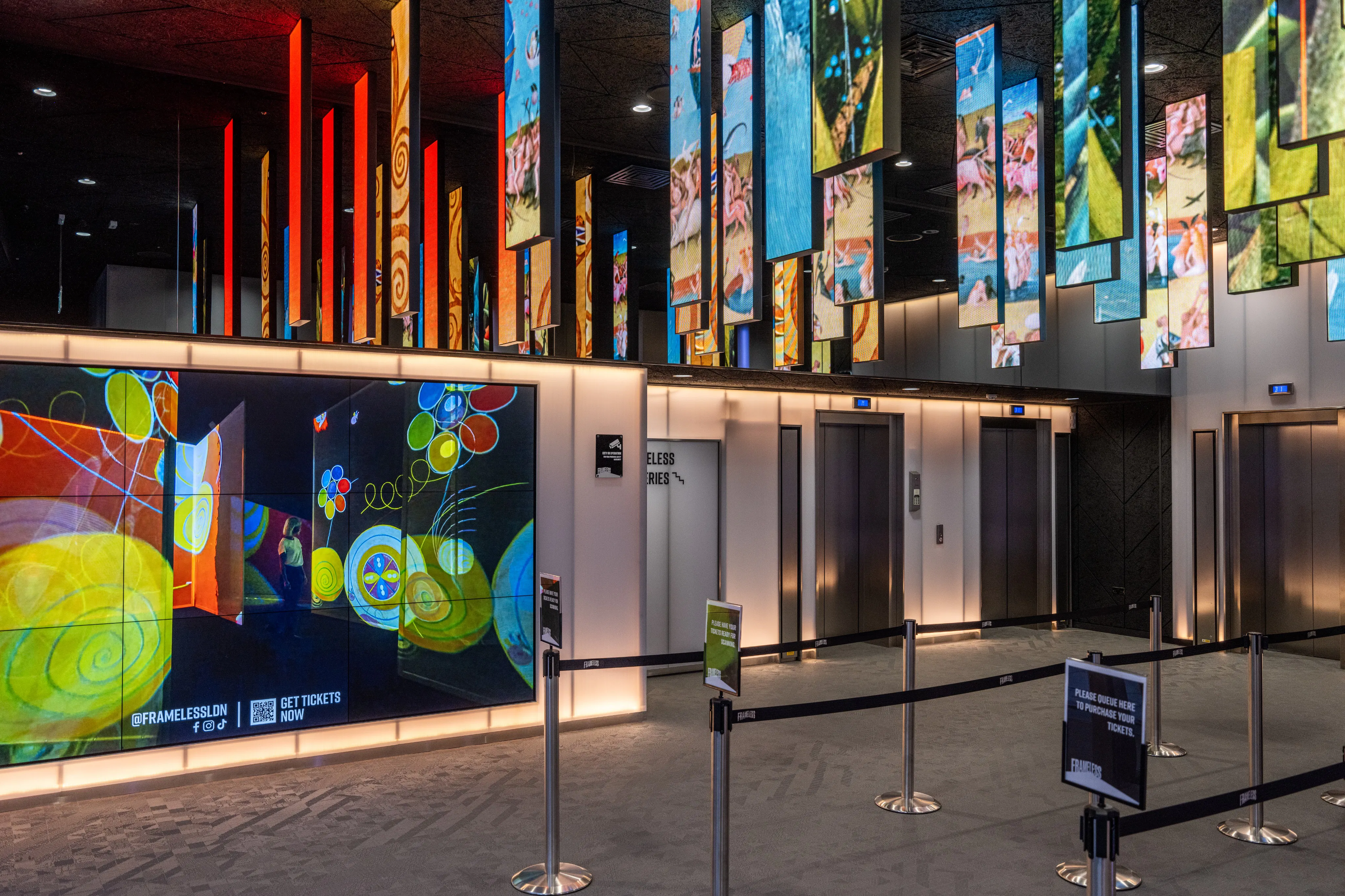 Frameless Immersive Art Experience | London