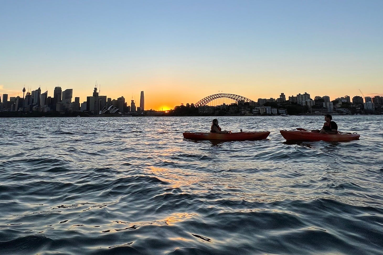 Sunrise Kayaking Sydney Harbour with Breakfast Tickets