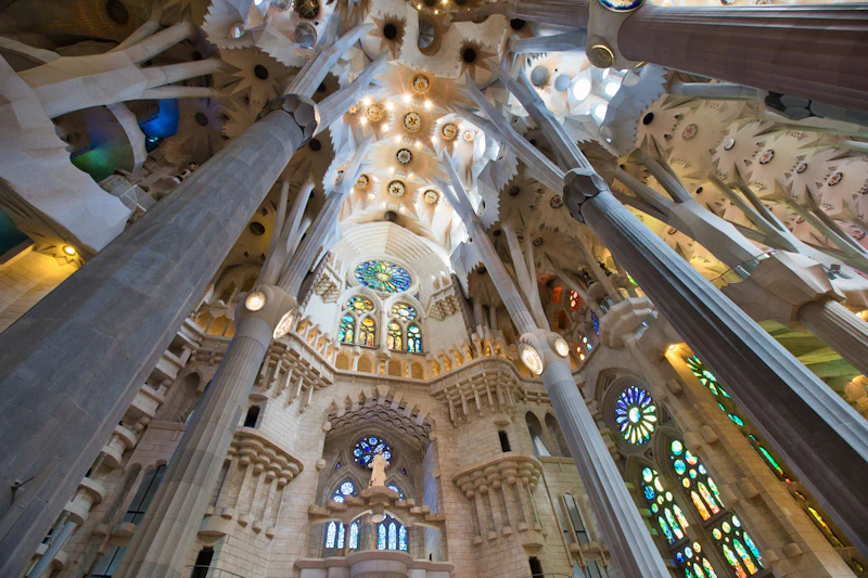 Park Güell: Entry + Audio Guide + Sagrada Familia: Guided Tour