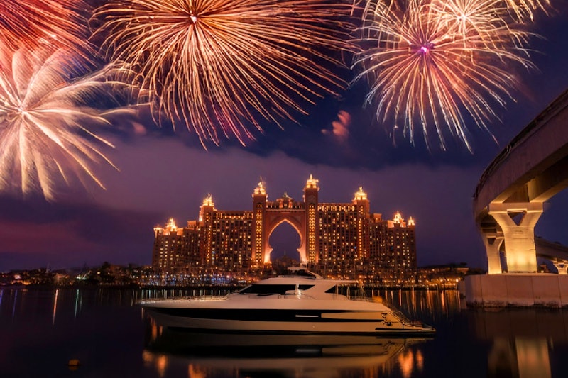 Dubai: New Year’s Eve Luxury Yacht Cruise + Fireworks & BBQ Snacks ...