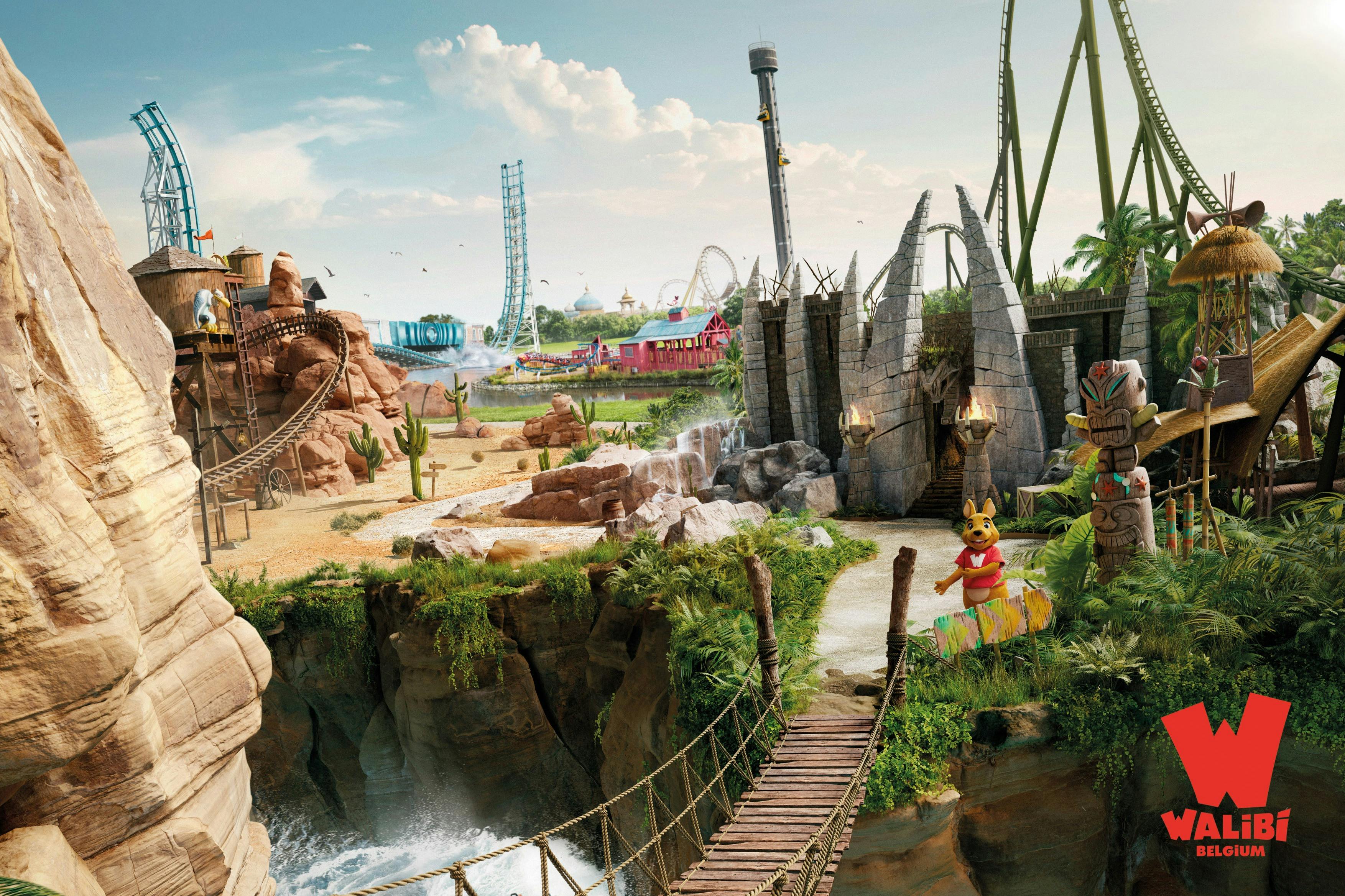 Walibi Belgium: Entry Ticket