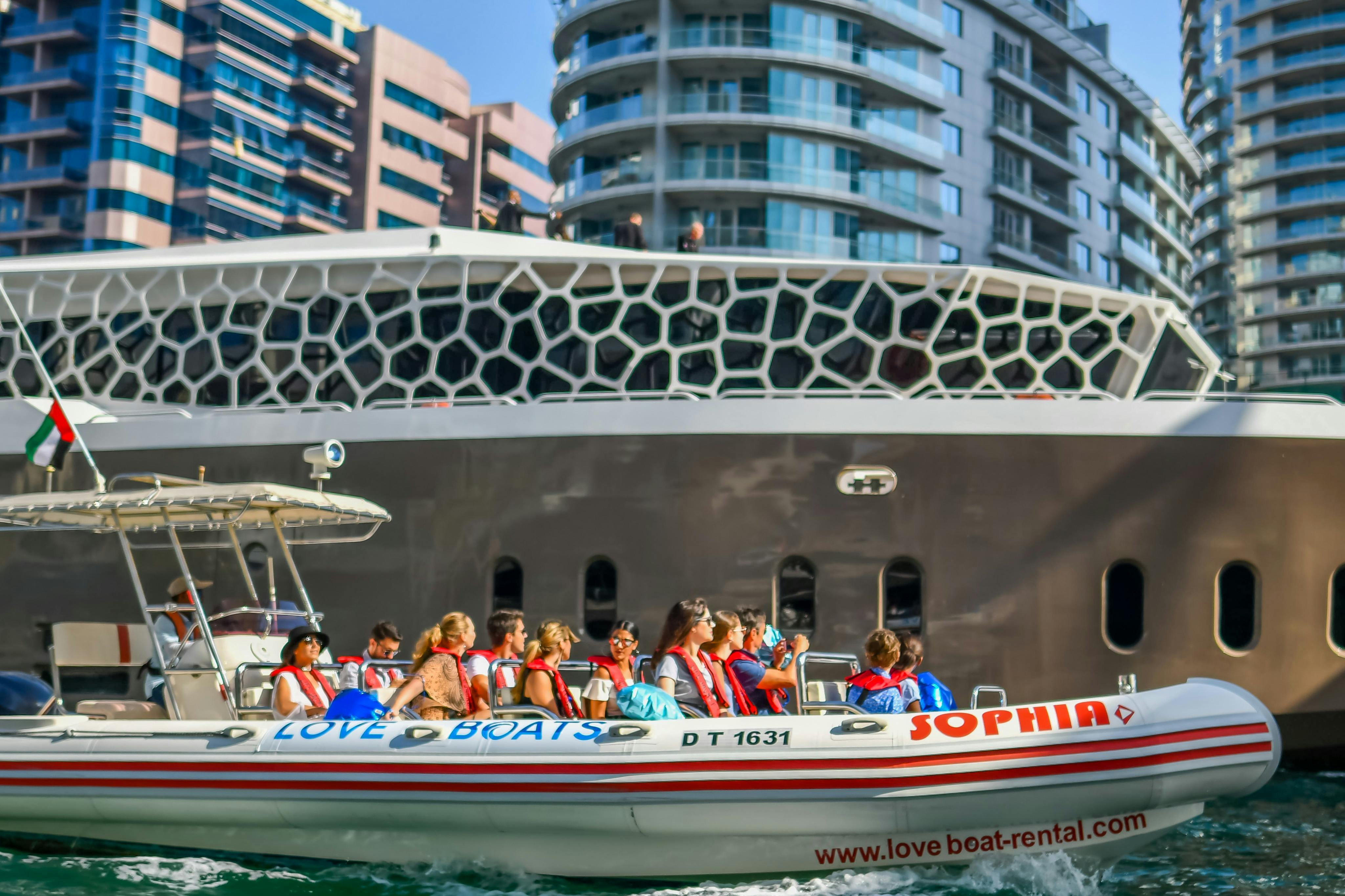 Observatorio Sky Views + Barcos del Amor: Recorrido de 100 minutos: Dubai