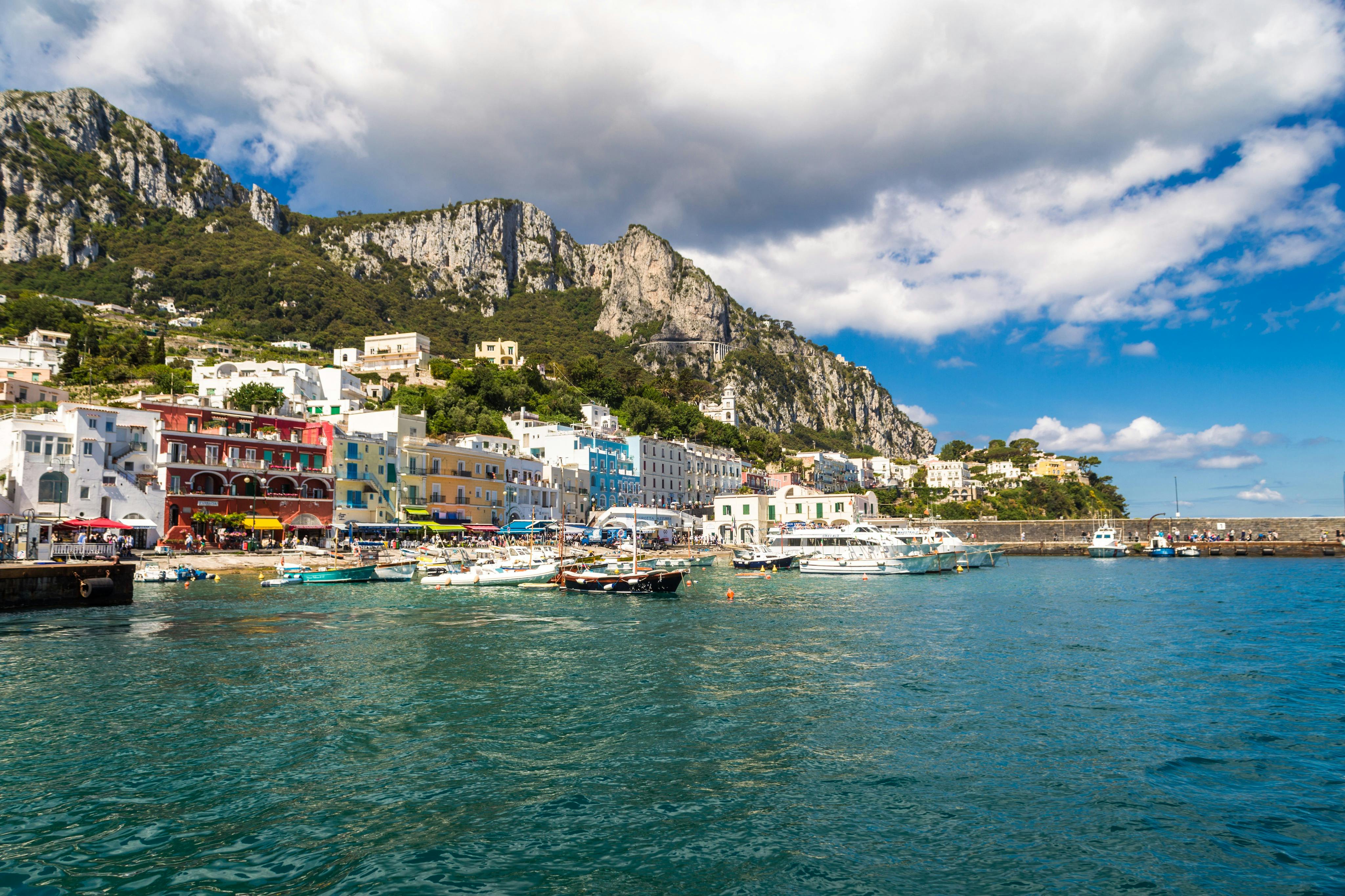 Capri: Boat Tour + Roundtrip from Vico Equense Tickets