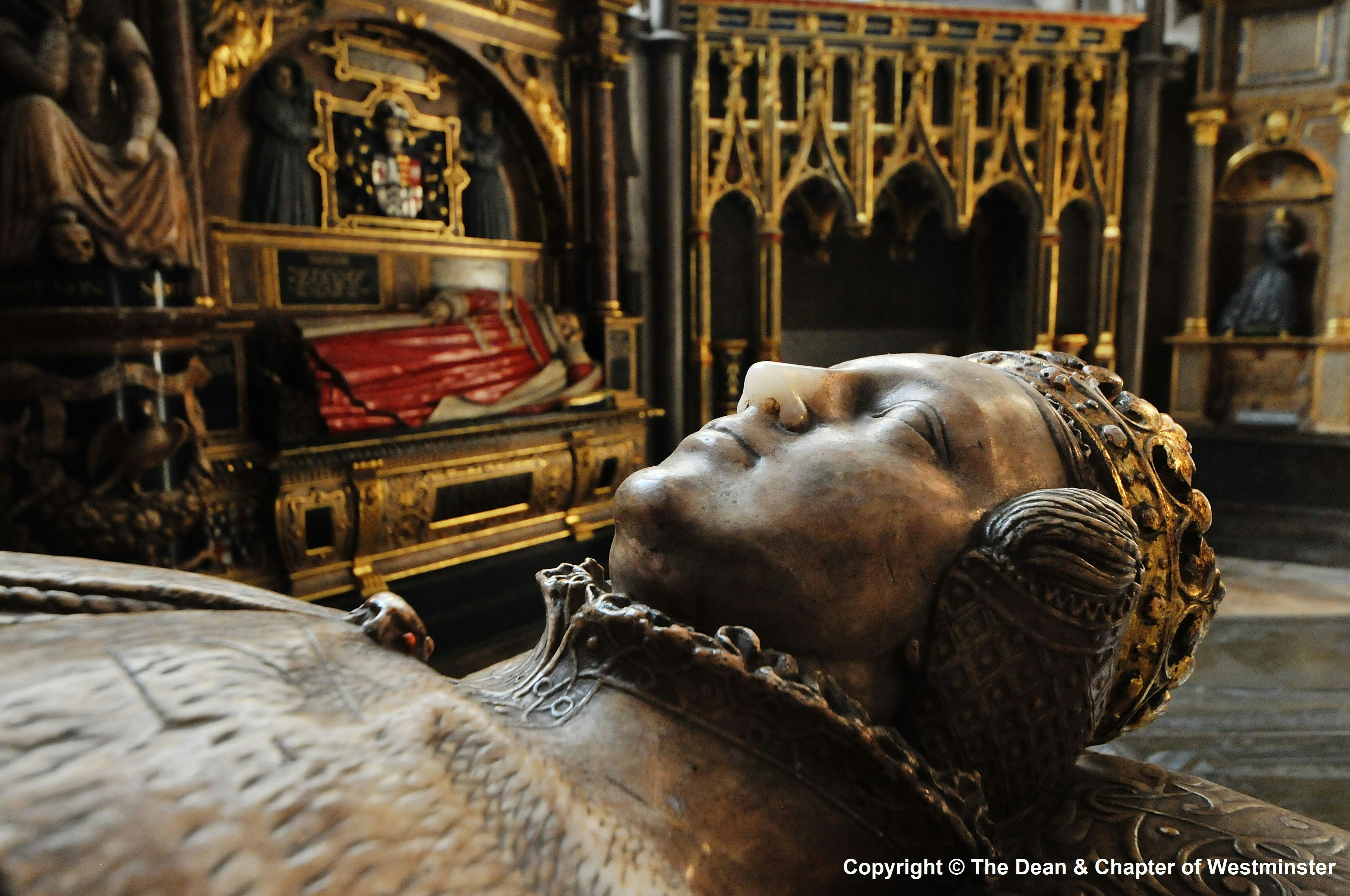 Westminster Abbey Interior Tombs