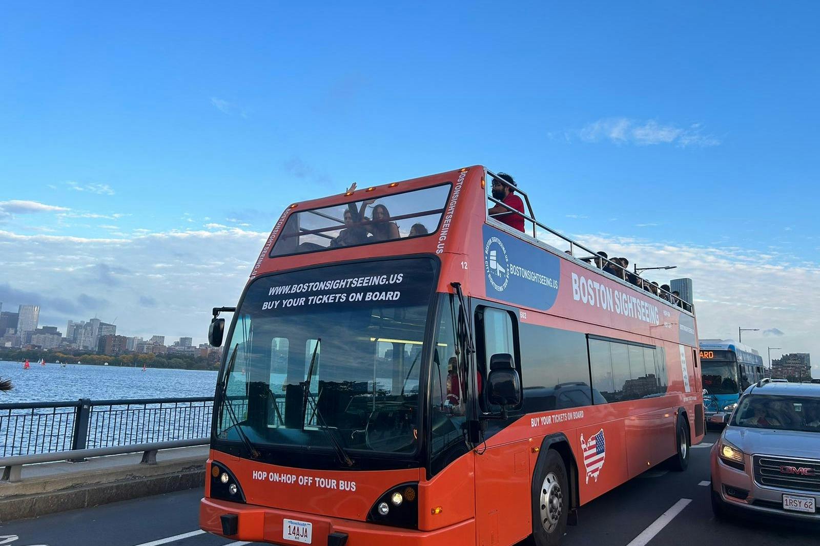 Boston: Night Tour on Double-Decker Open-Top Bus Ticket