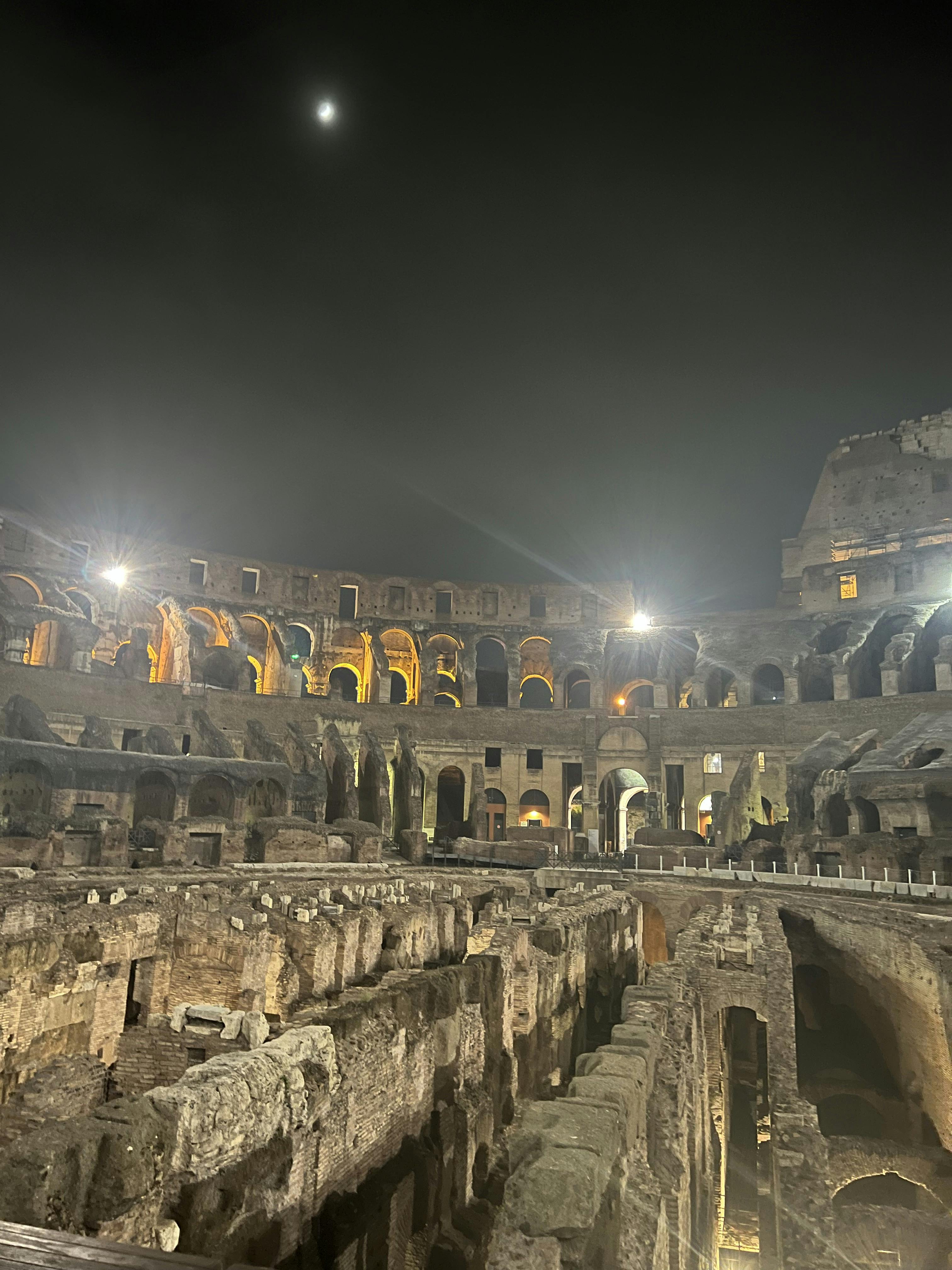 Colosseum Night Tour with VIP Access Tickets