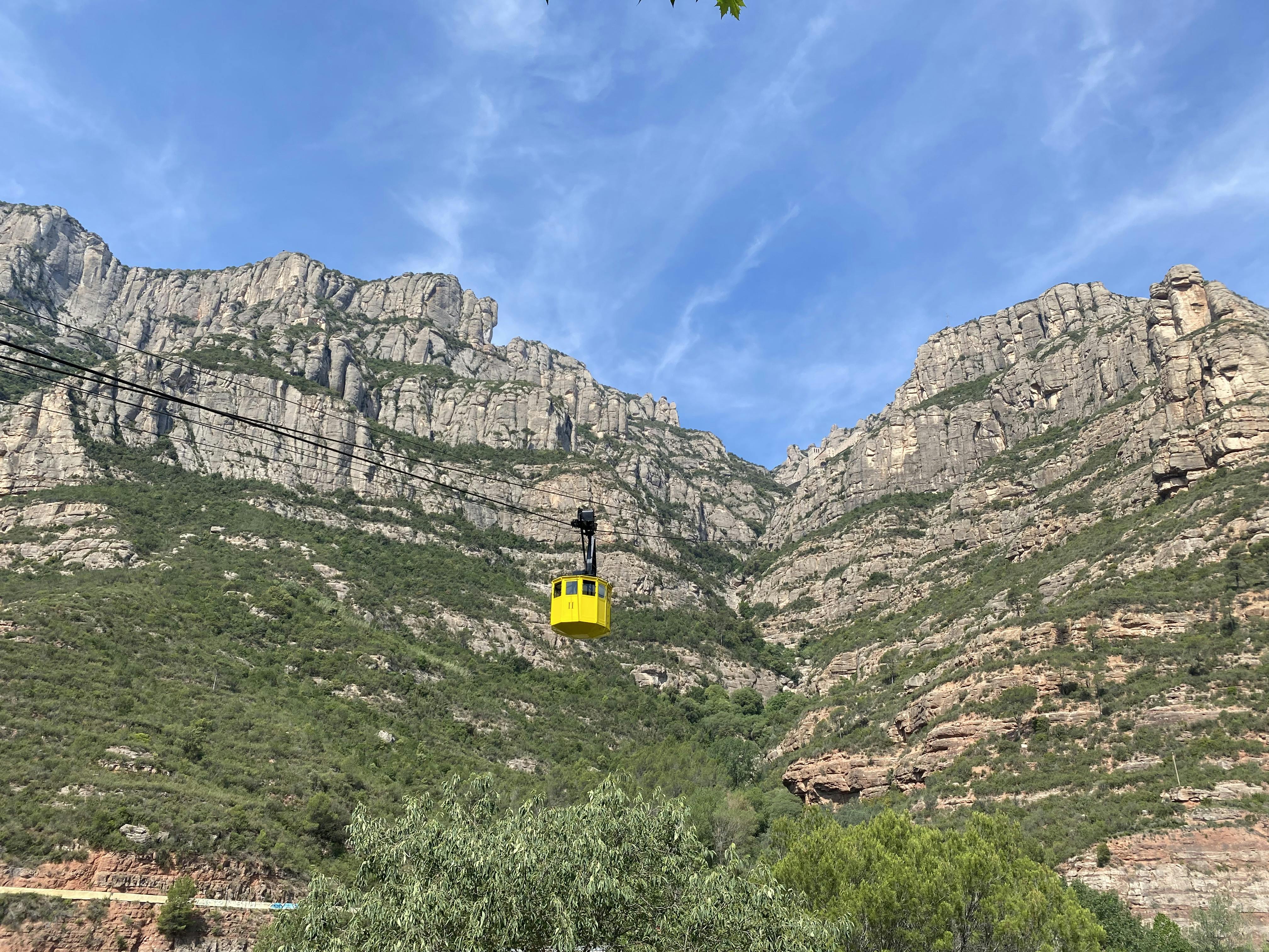 Montserrat Cable Car: Ascent and Descent | Tiqets
