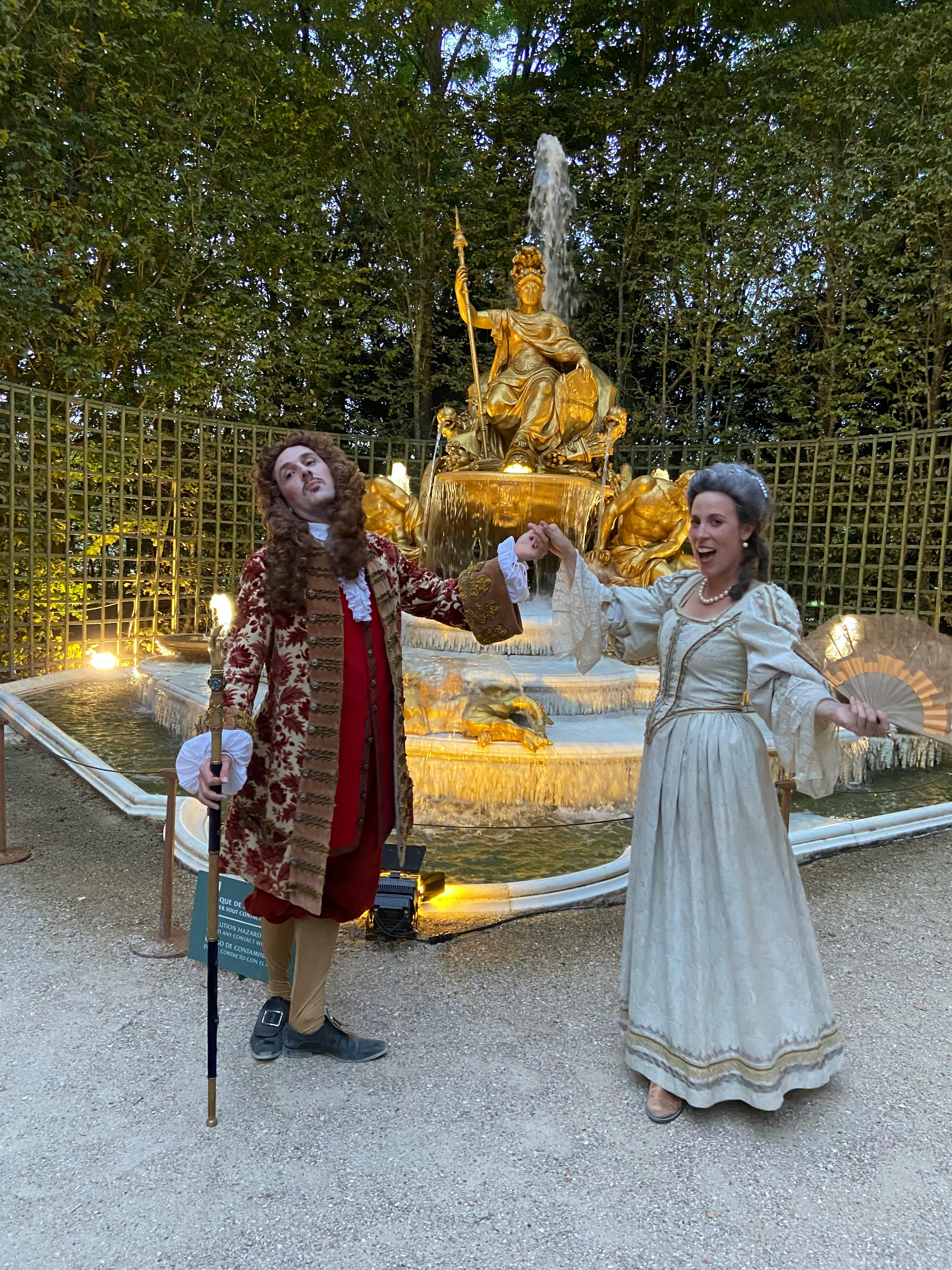 Palace of Versailles: Night Fountains Show Ticket