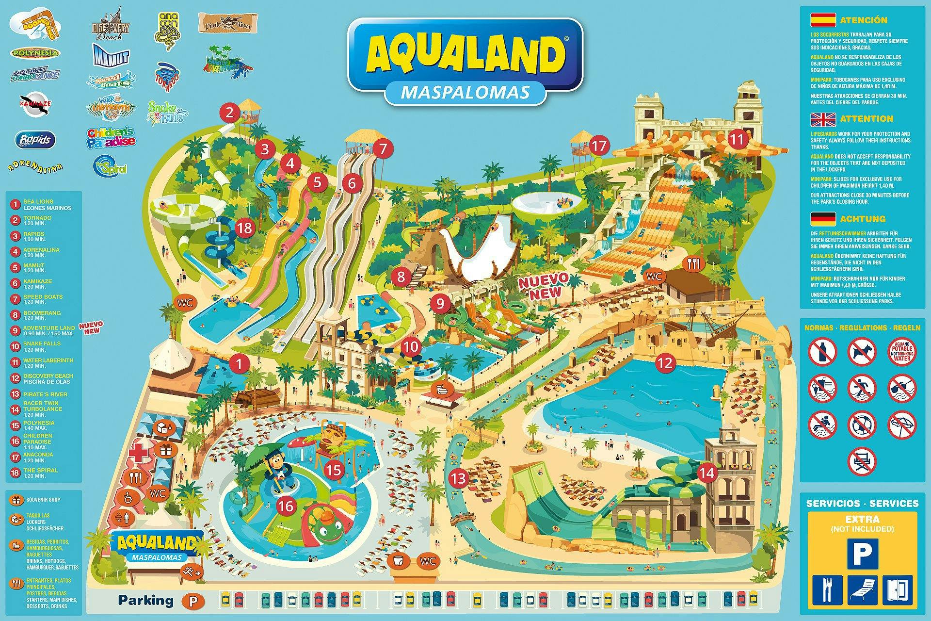 Marineland Mallorca + Aqualand El Arenal