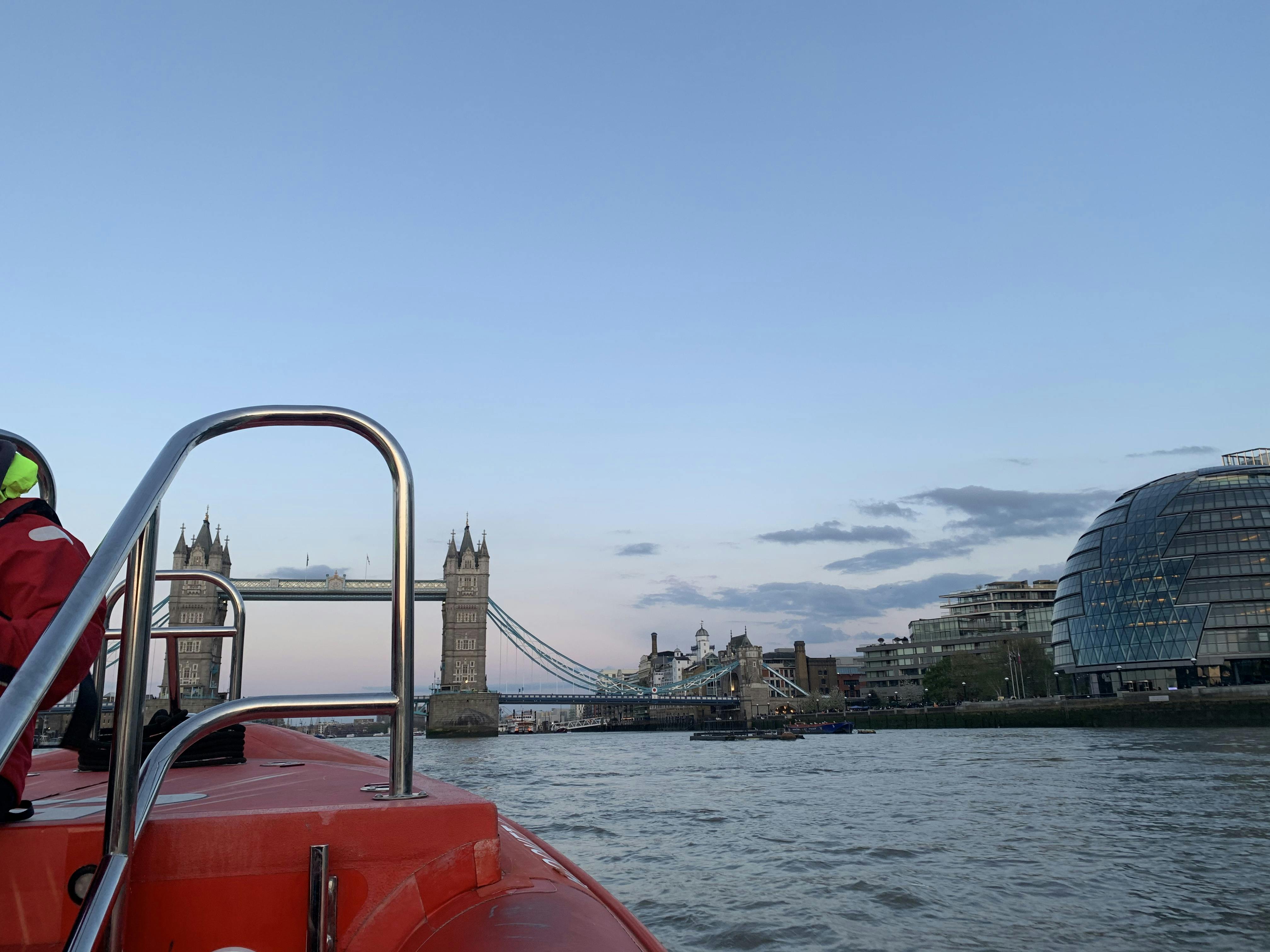 Thames Rockets London Speedboat Experience by Night