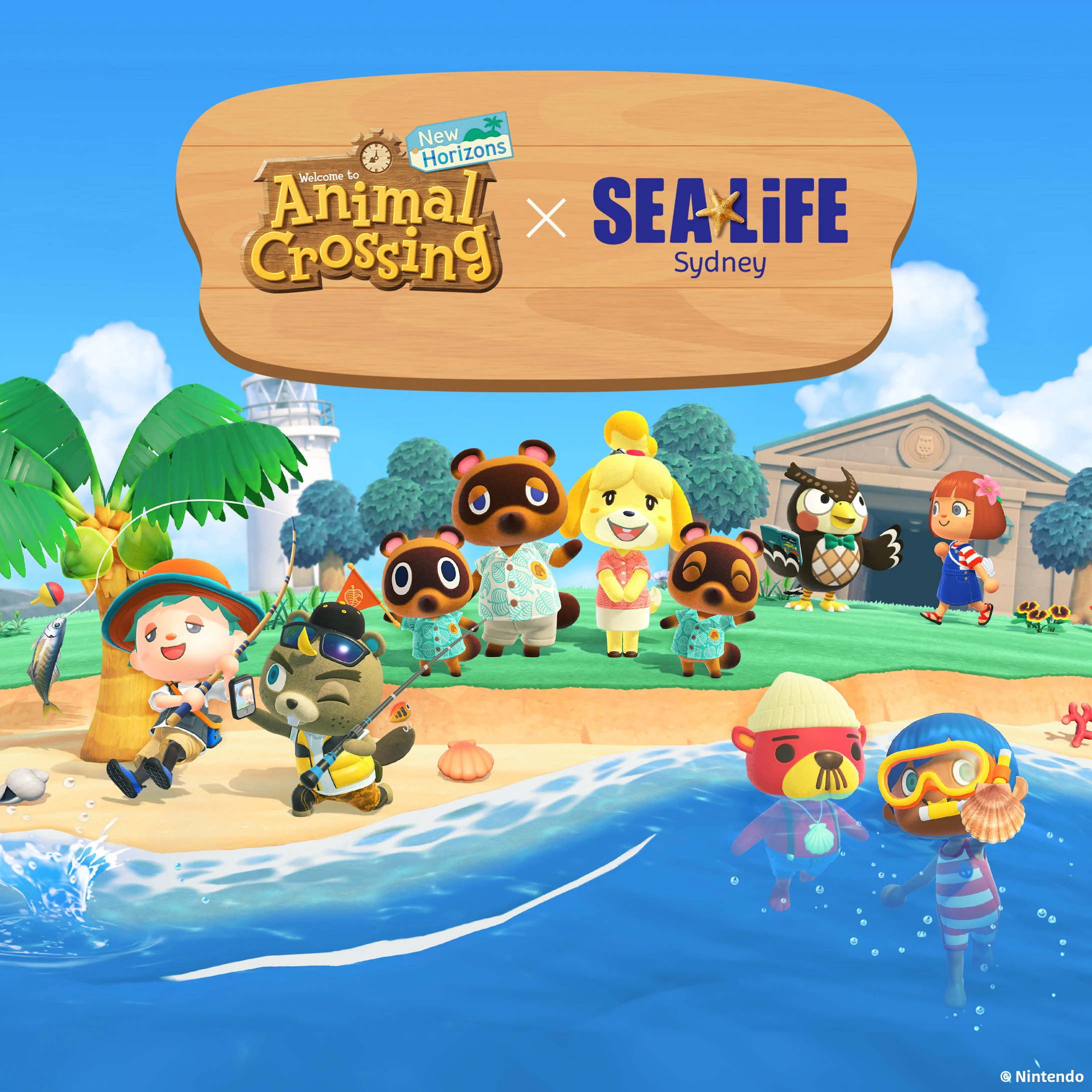 Animal Crossing: New Horizons at SEA LIFE SYDNEY | Boka biljetter